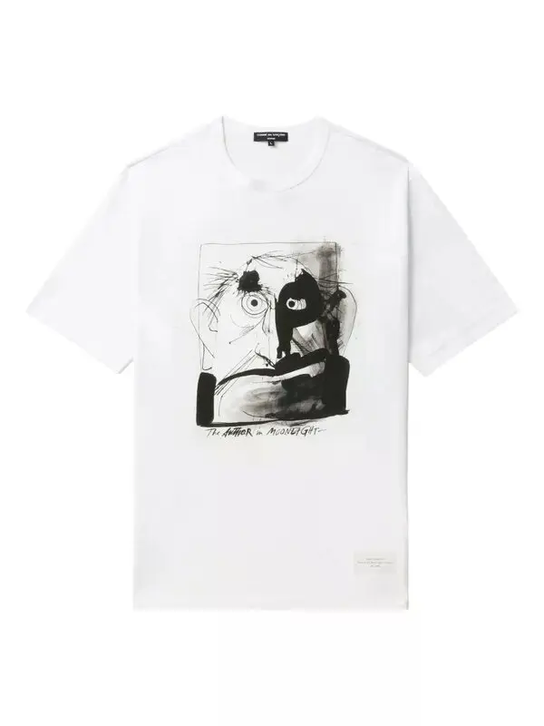 Comme Des Garçons Graphic-print T-shirt - White