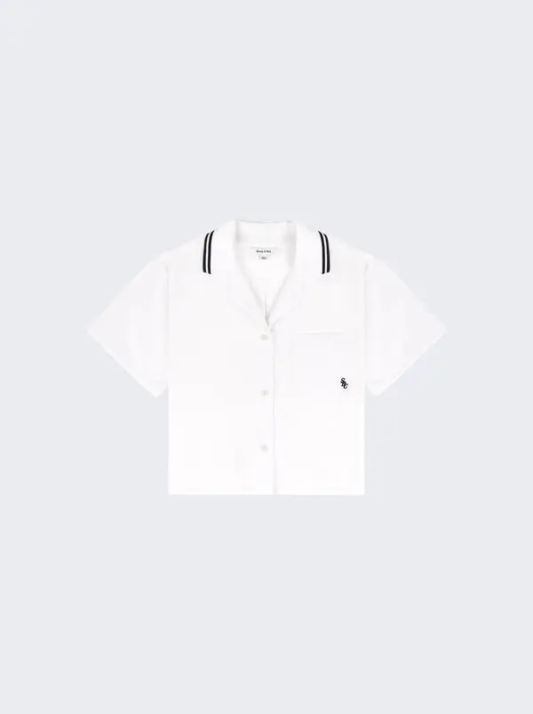 SPORTY & RICH Sailor Shirt - White