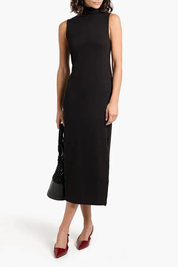 Vince Knitted Midi Dress