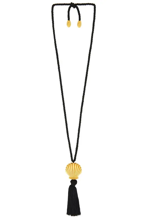 JULIETTA Ze Necklace - Black & Gold