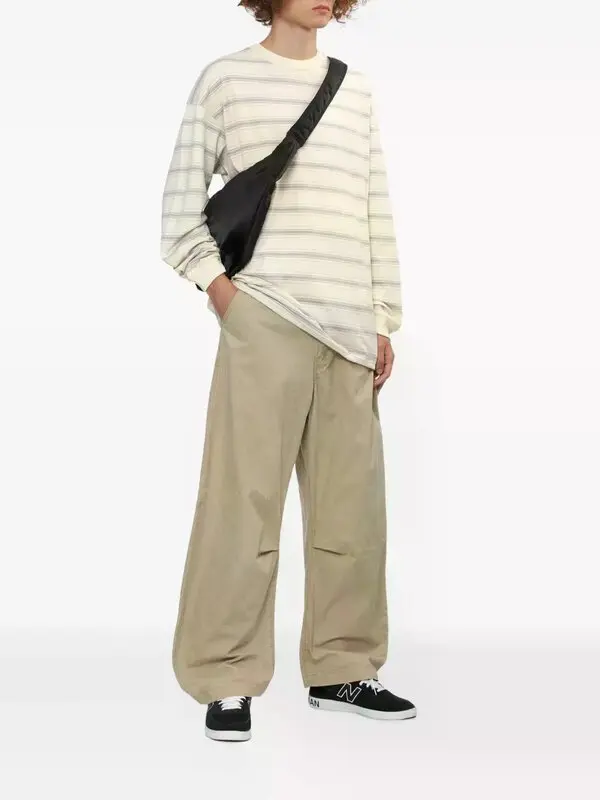 Comme Des Garçons Patch-pocket Cotton Trousers
