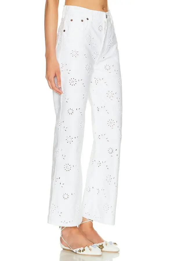 Chloé Denim Straight Leg Pant