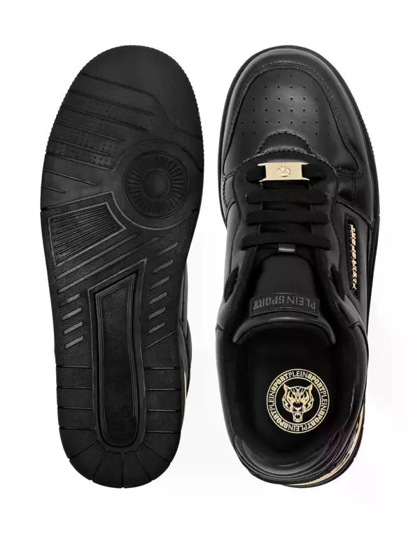 PLEIN SPORT Tiger.x Leather Sneakers