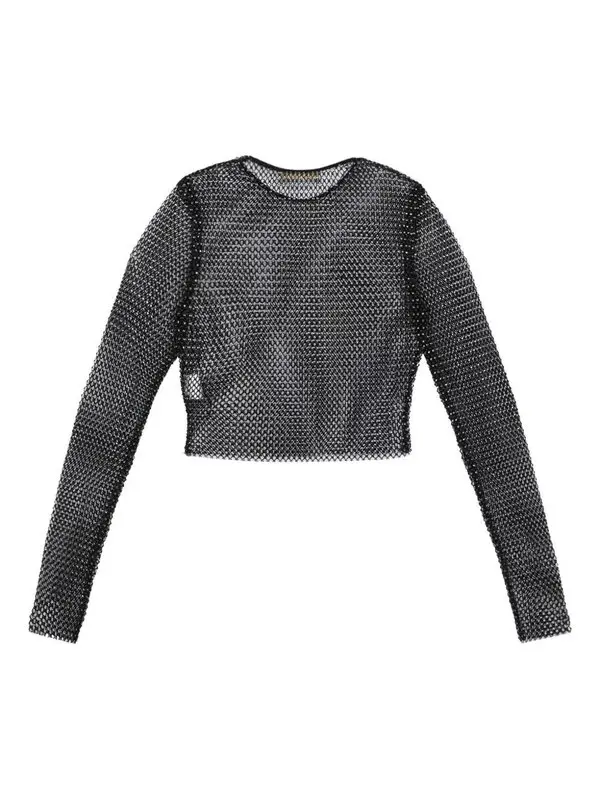 GENNY Embellished Long Sleeve Top