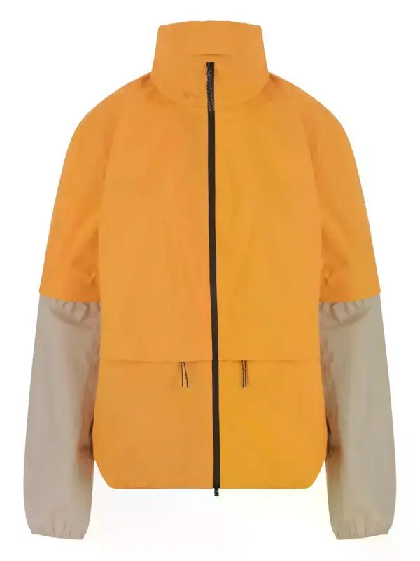 AUTRY Two-tone Zip-front Jacket - Orange