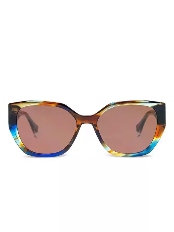 GIGI STUDIOS Round Frame Sunglasses - Blue