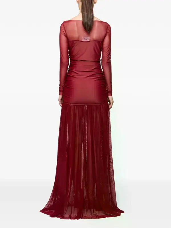 ATU BODY COUTURE V-neck Maxi Dress - Red