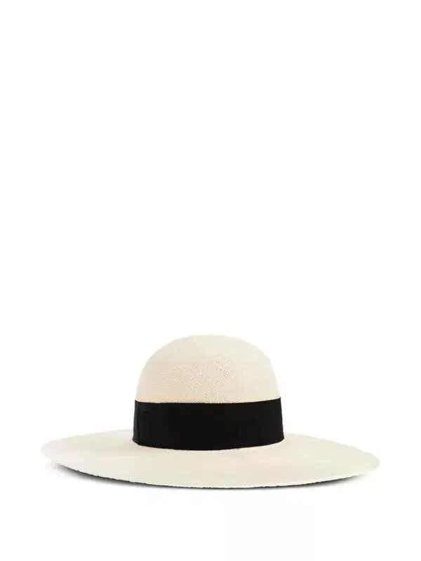 TOM FORD Wide-brim Straw Hat - Neutrals
