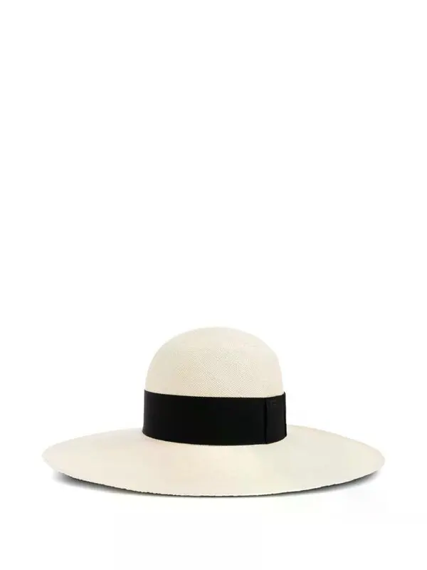 TOM FORD Wide-brim Straw Hat - Neutrals
