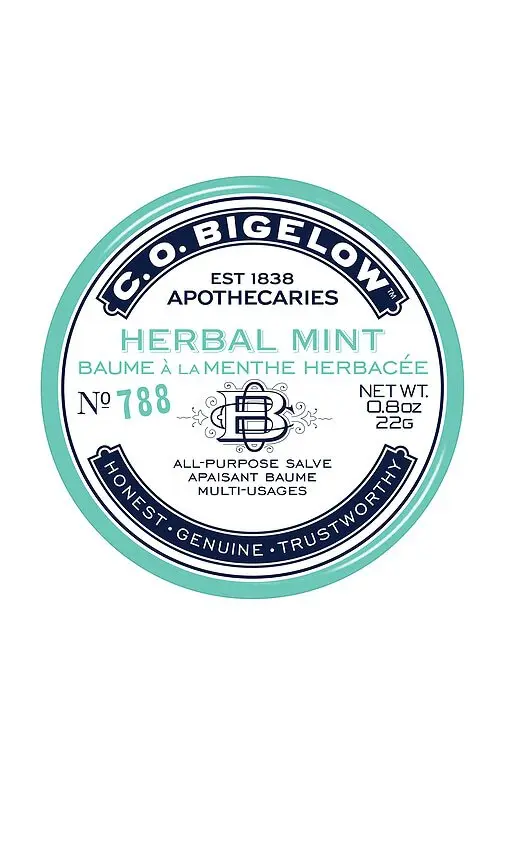 C.O. BIGELOW Herbal Mint Salve Tin - N,a