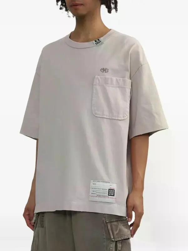 Mihara Yasuhiro Chest-pocket T-shirt