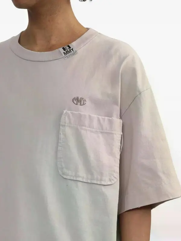 Mihara Yasuhiro Chest-pocket T-shirt