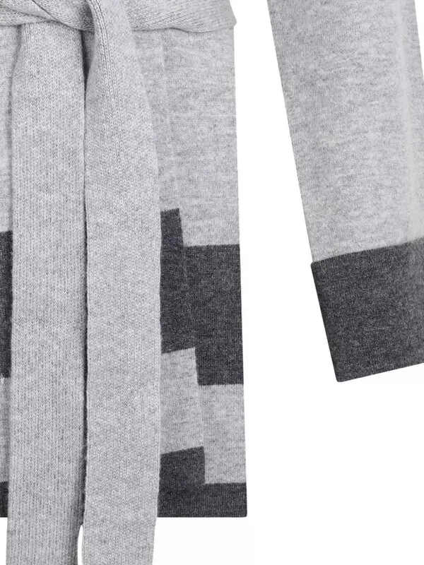 Max Mara Belted Wool-cashmere Cardigan