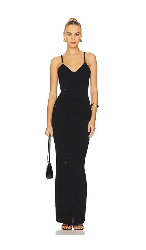 strapless open back dress Koy Resort: Laguna Beach Midi Dress Navy / S