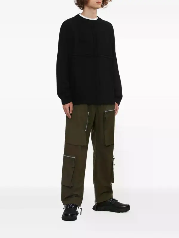 Comme Des Garçons Zip-pocket Cargo Pants