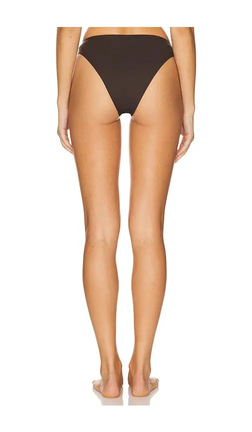 ANEMOS Asymmetric Draped Bikini Bottom