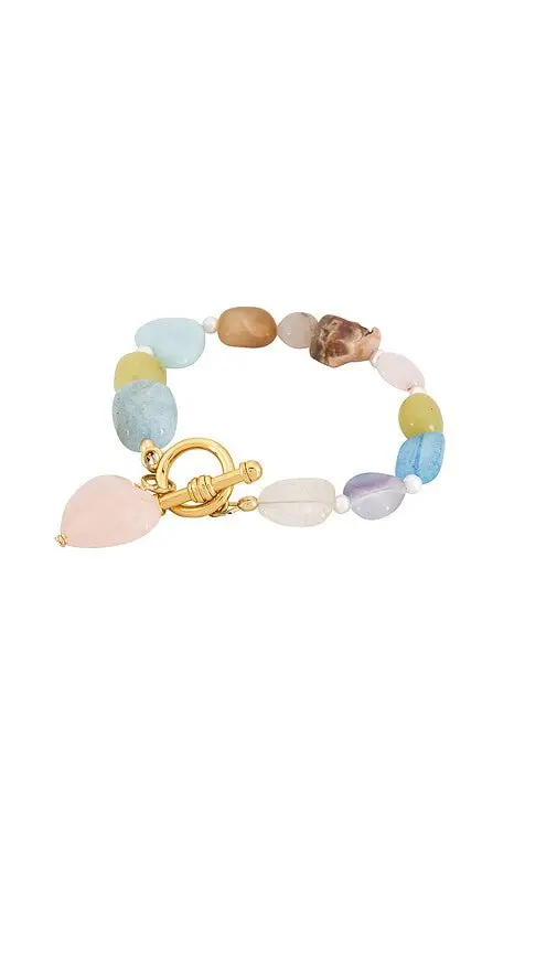 Brinker & Eliza Brooke Bracelet - Pastel Gemstone Multi