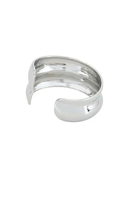 Shashi Double Dome Cuff Bracelet - Silver