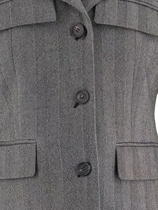 FERRAGAMO Herringbone Pattern Blazer