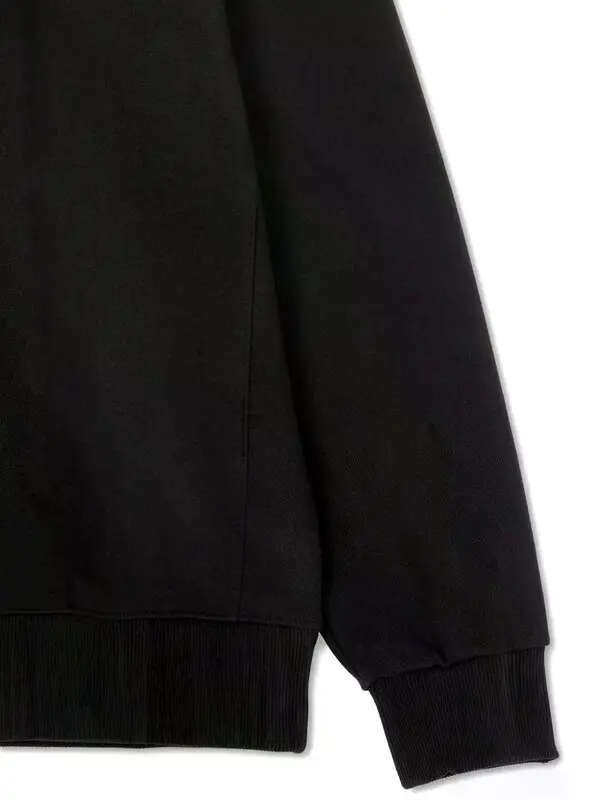 TOMBOY Back-logo Ribbed Sweatshirt