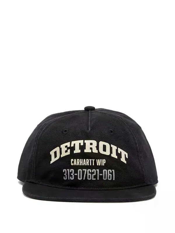 Carhartt Work In Progress Detroit Logo Cap - Black