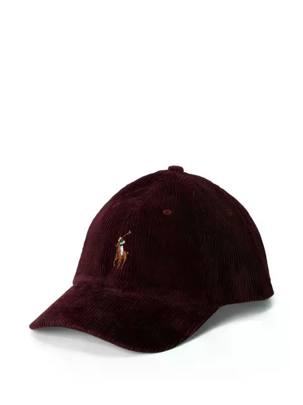Polo Ralph Lauren Corduroy Baseball Cap - Red