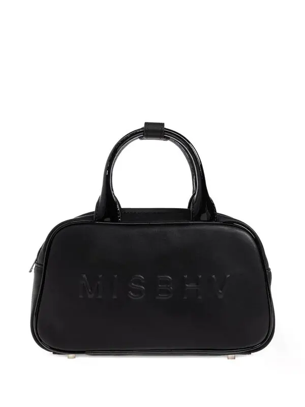 MISBHV Embossed Logo Top-handle Tote
