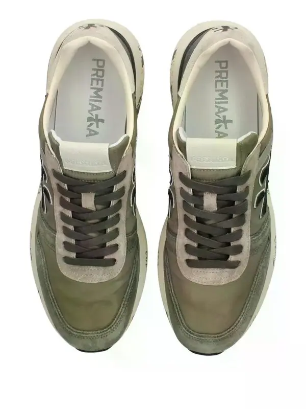Premiata Mick 7720 Lace-up Sneakers - Green