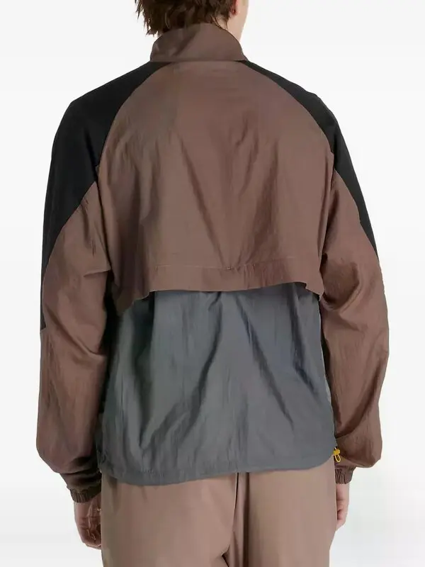 NEW BALANCE Color-blocked Half-zip Windbreaker