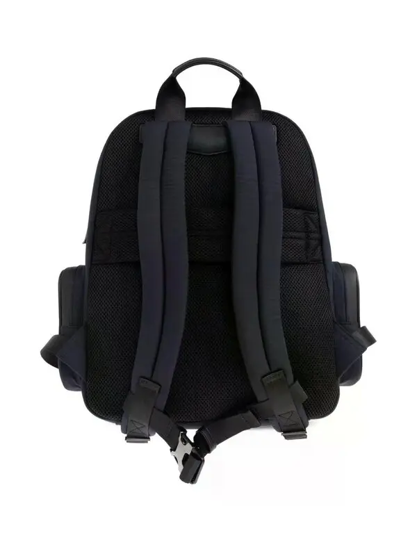 Emporio Armani Logo Patch Adjustable Backpack
