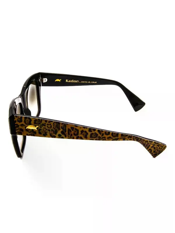 Kàdor Leopard-print Cat-eye Sunglasses - Brown