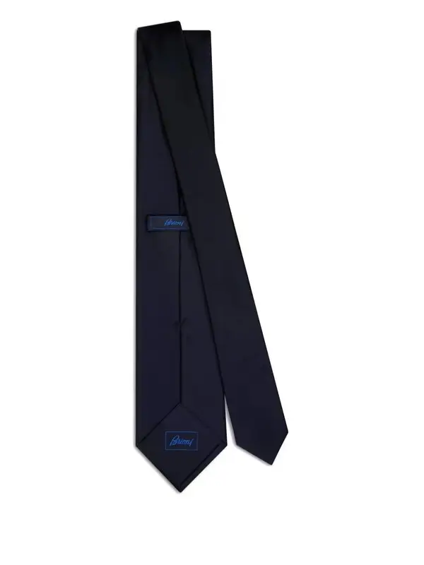Brioni Silk Plain Weave Tie