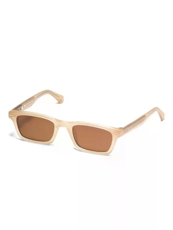 PETER AND MAY Rectangle-frame Sunglasses