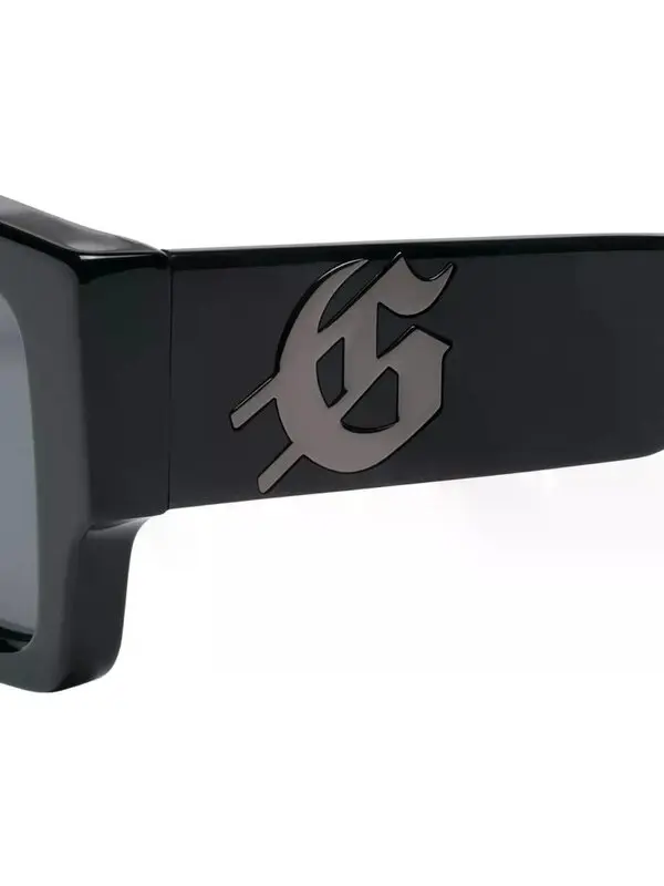 GODSPEED Logo-detail Square-frame Sunglasses