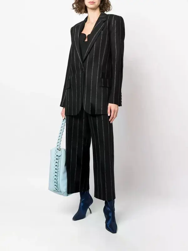Stella McCartney Stitch Detailing Cropped Trousers