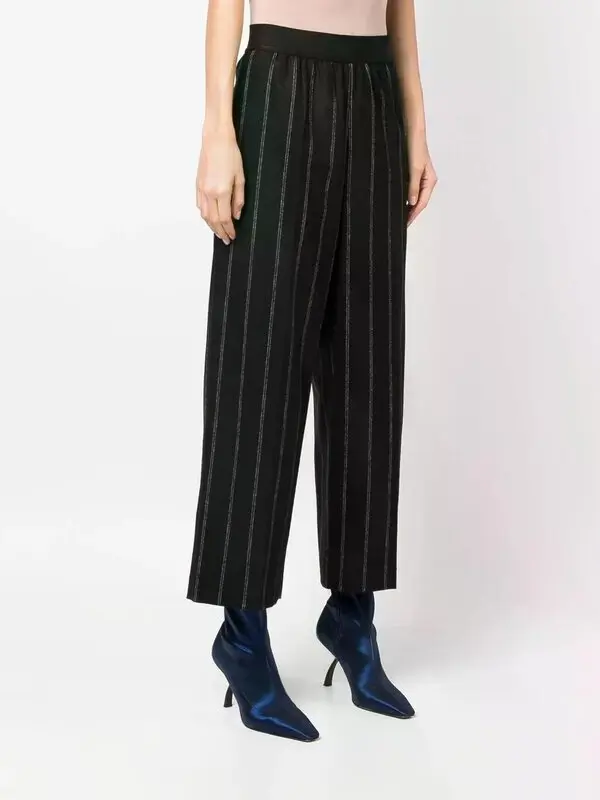 Stella McCartney Stitch Detailing Cropped Trousers