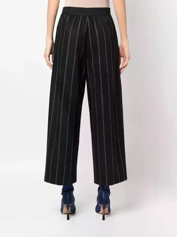 Stella McCartney Stitch Detailing Cropped Trousers