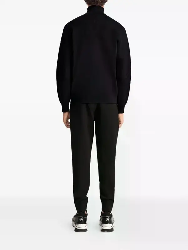 Fusalp Intarsia-panel Ribbed Bomber Jacket