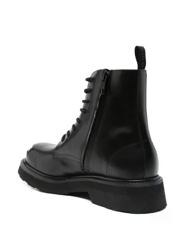 Kenzo Lace-up Leather Boots