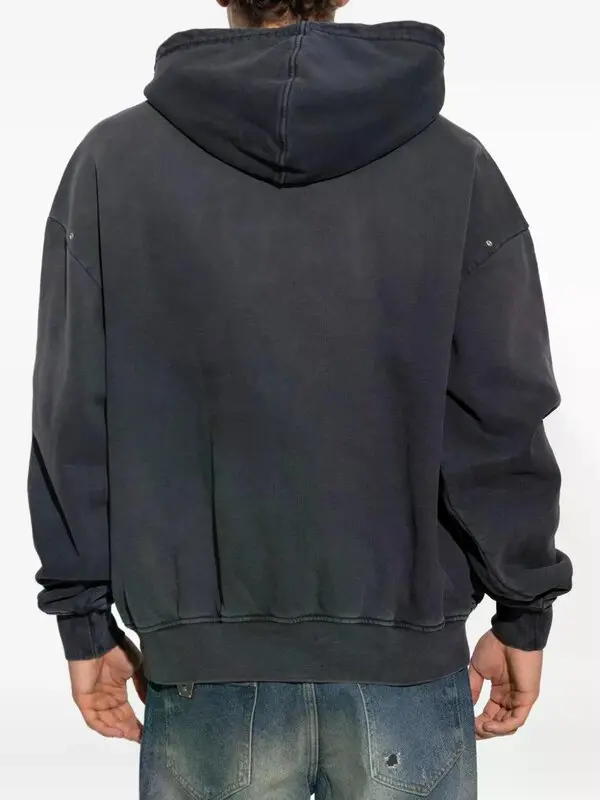MISBHV Graphic-print Distressed Hoodie