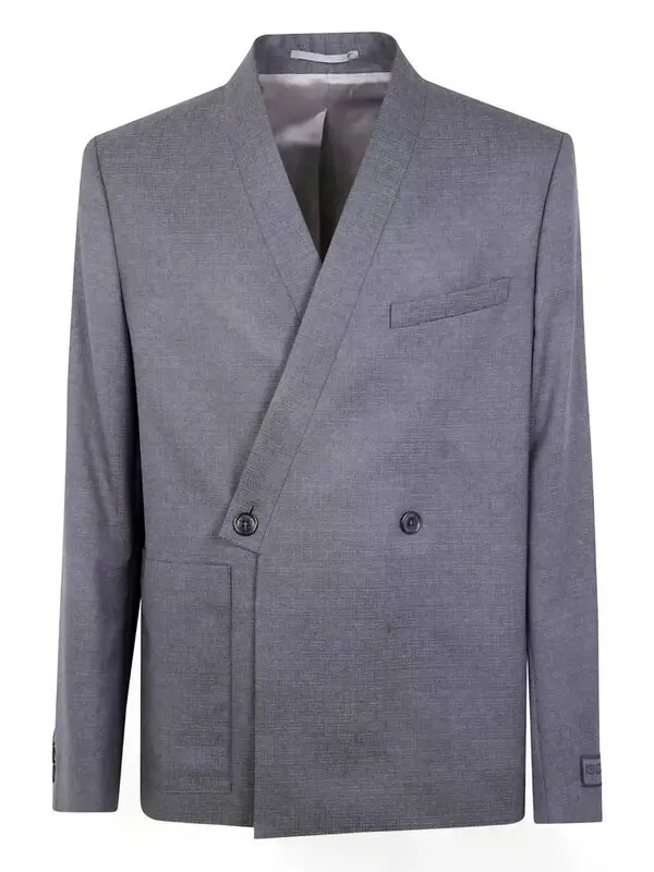 Kenzo Double-breasted Wool Jacket
