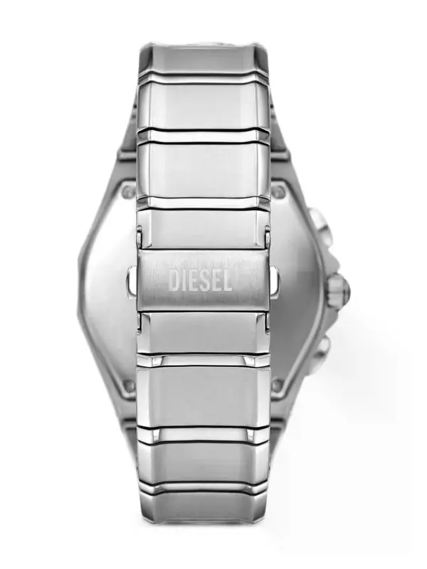 DIESEL® D-curve 44mm Quartz Chronograph Watch - Grey