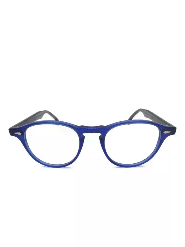 KADOR Oxford Two-tone Round-frame Glasses