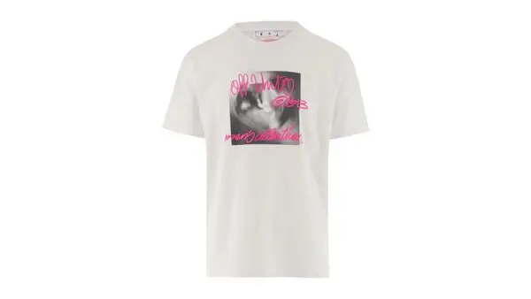 Off-White Off Tornado Type Slim Fit T-shirt