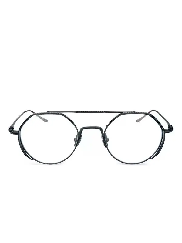 VYSEN EYEWEAR Voir Vr2 Round Eyeglasses - Black