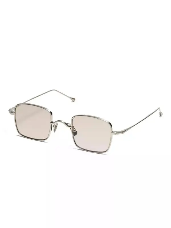 PETER AND MAY Square-frame Titanium Sunglasses
