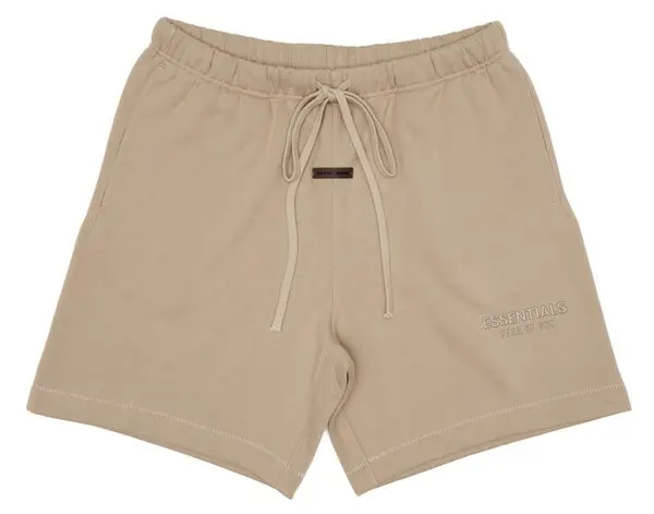 Fear Of God Soccer Fleece Shorts - Timber