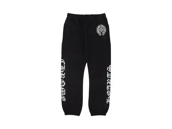 Chrome Hearts Plus Cross All Over Print Sweatpants - Black