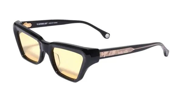 A BATHING APE Ii Sunglasses - Black
