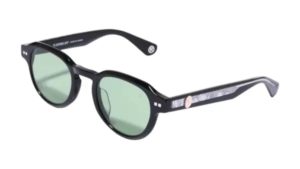 A BATHING APE Xv Sunglasses - Black